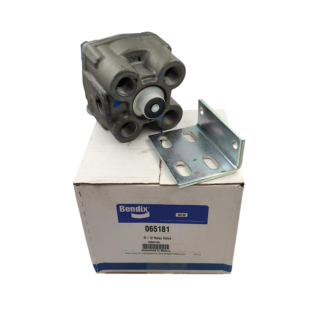 BENDIX R-12 UNIVERSAL BRAKE RELAY VALVE - 065181 | KAHGO Truck Parts